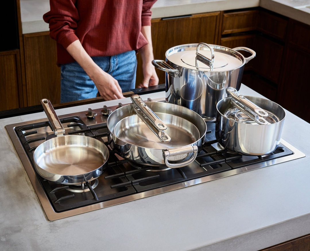6-piece Stainless Steel Cookware Set | Joseph Joseph EU