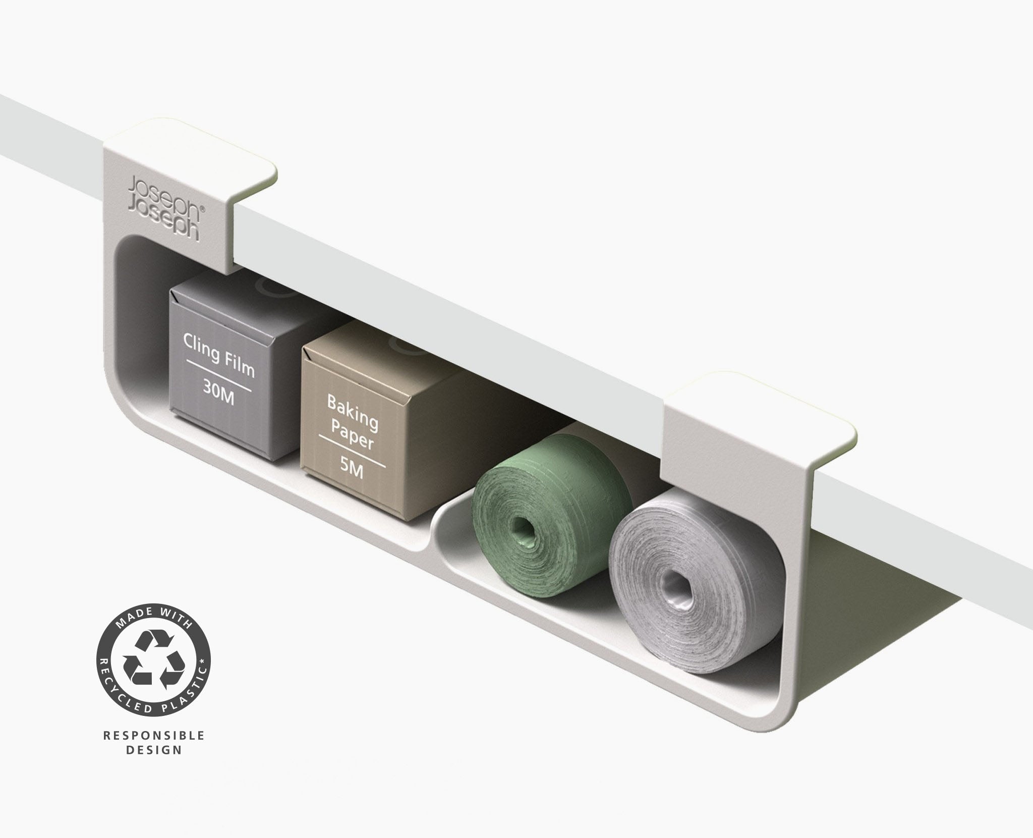 Small Recycled Foil & Cling Film Organiser | Joseph Joseph EU