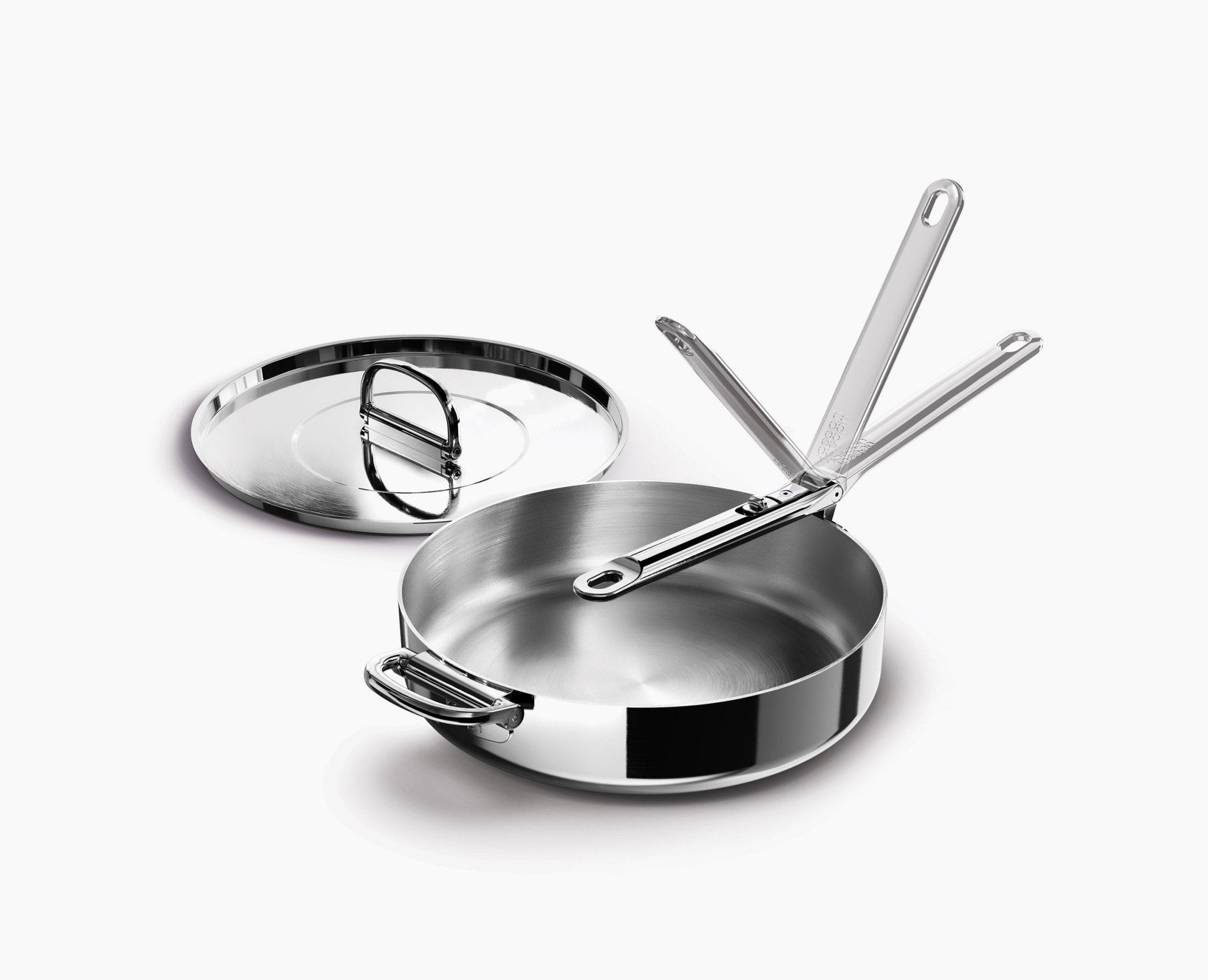 Stainless Steel Sauté Pan with Lid (28cm) | Joseph Joseph EU
