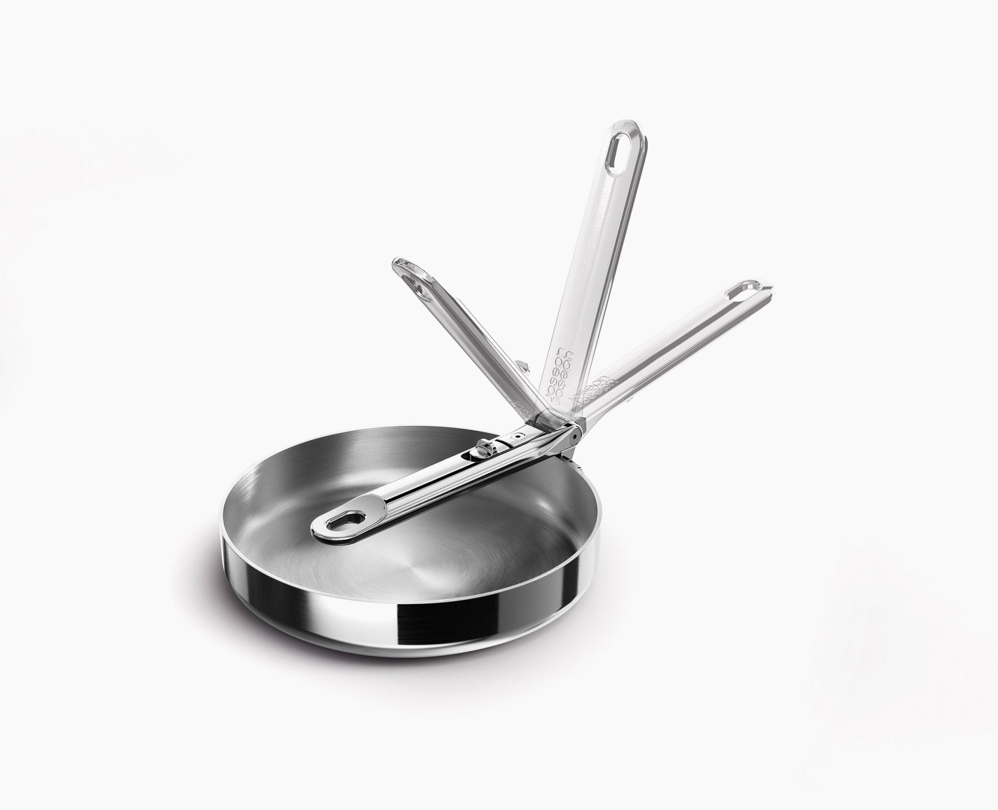 Space™ Stainless Steel Frying Pan (20cm) | Joseph Joseph EU