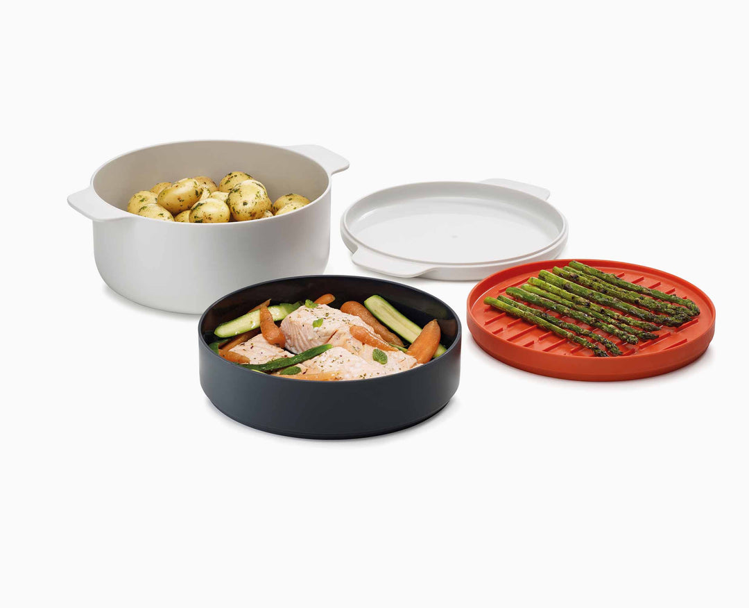 M-Cuisine™ 4-piece Microwave Cooking Set | Joseph Joseph EU